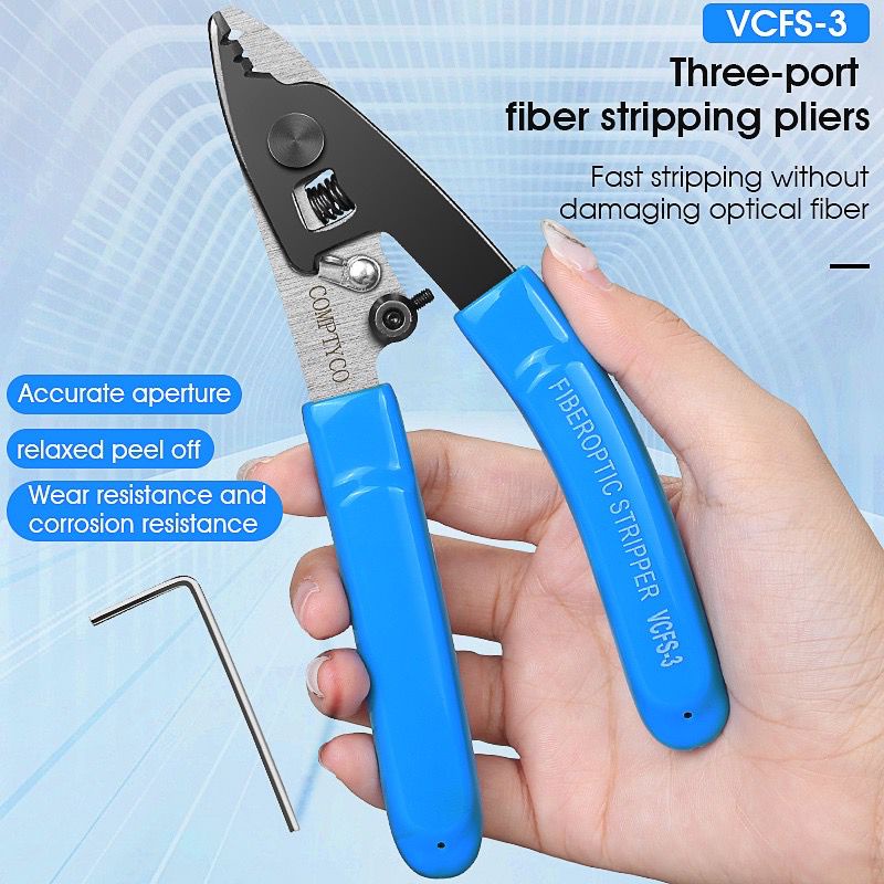 COMPTYCO Optical Wire Stripper Fiber Stripping Pliers Peeling Pliers ...