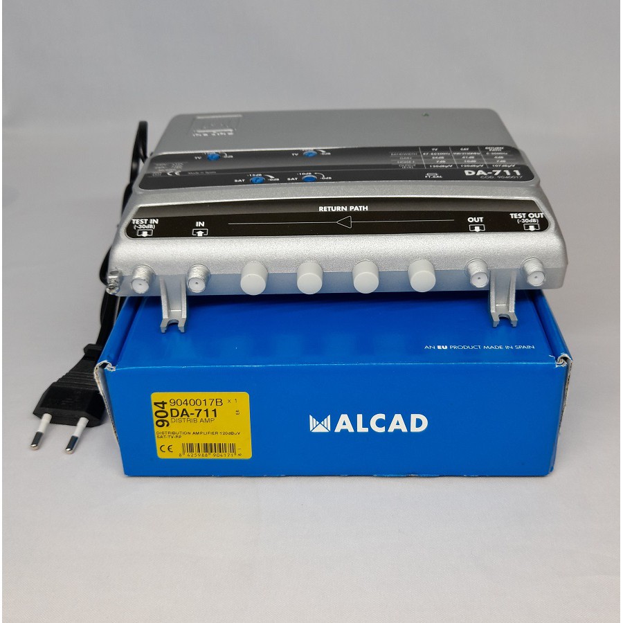 Alcad DA-711 Sat-IF Distribution amplifier TVAM501 | Dynamic EE Zone ...