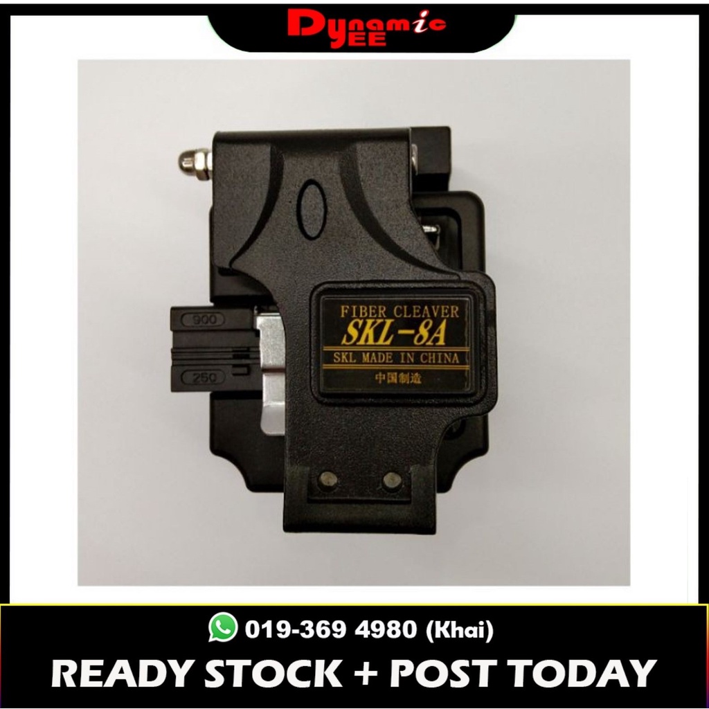 Fiber Cleaver SKL-8A Power Tool Hot Melt High Accuracy Durable Metal ...