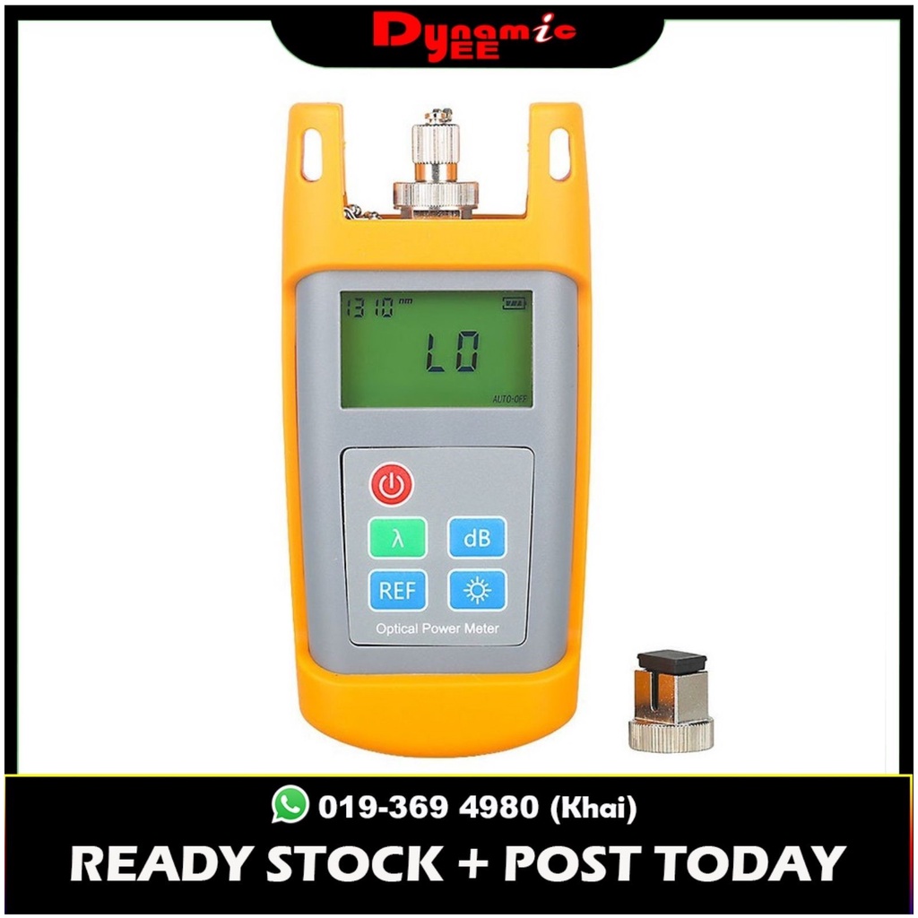 Optical Power Meter Tester Six-Wavelength Test Range-70 to+10dBm OP601 ...
