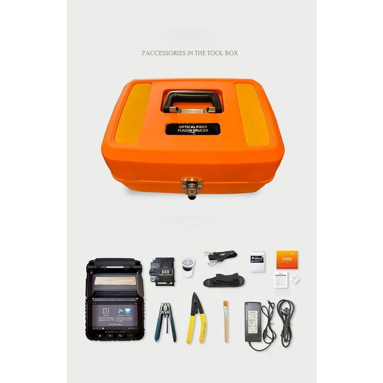 AI-6C SIGNAL FIRE Fiber Optic Welding Splicing Machine Optical Fiber Fusion Splicer Fully ...