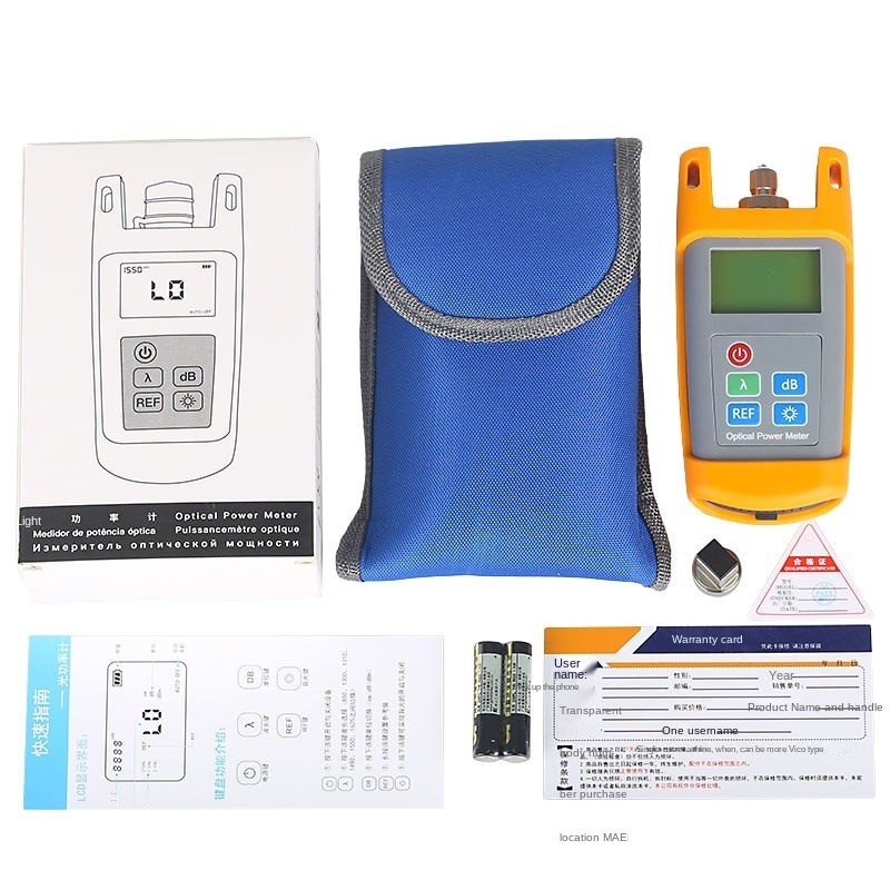 Optical Power Meter Tester Six-Wavelength Test Range-70 to+10dBm OP601 ...