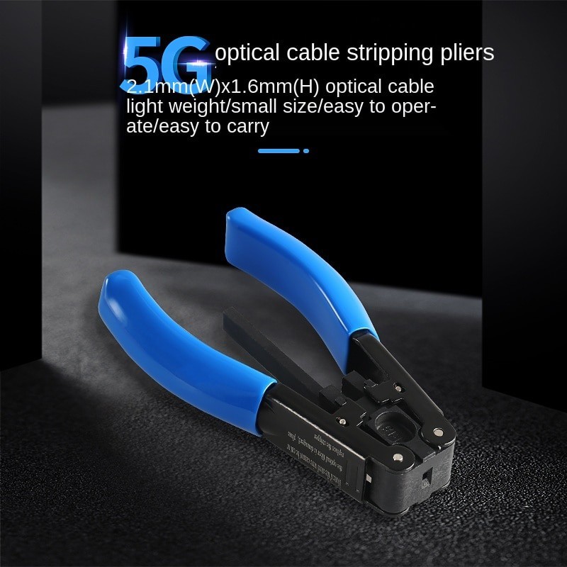 Jacket Stripper 2.1mm x 1.6mm Fiber Optic Cable Stripping Tools Wire ...
