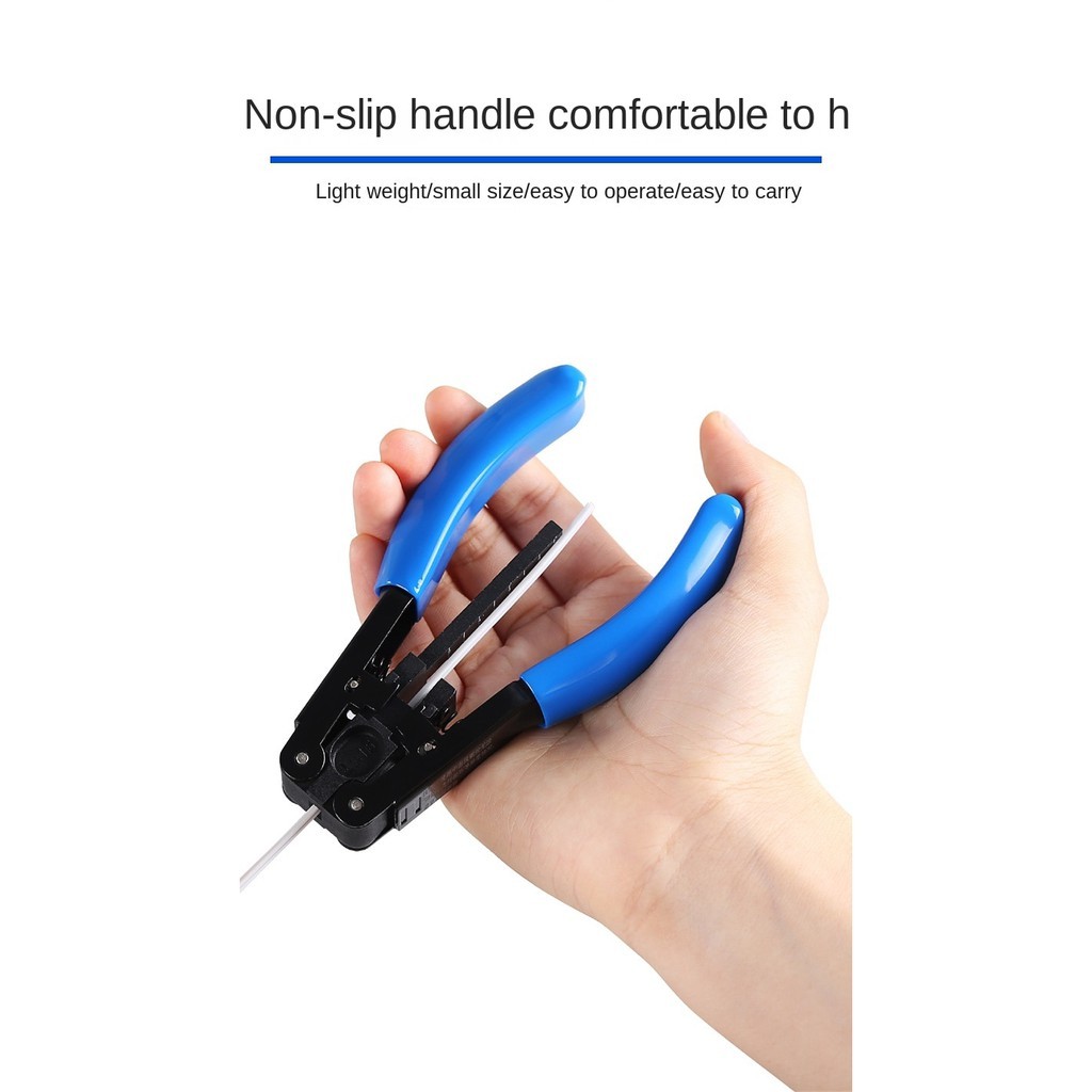 Jacket Stripper 2.1mm x 1.6mm Fiber Optic Cable Stripping Tools Wire ...