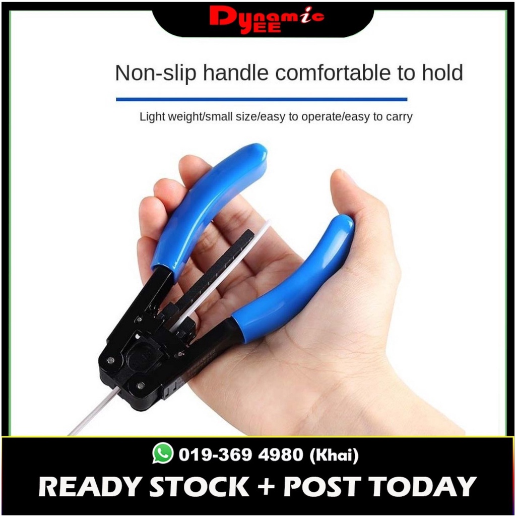 Jacket Stripper 2.1mm x 1.6mm Fiber Optic Cable Stripping Tools Wire ...