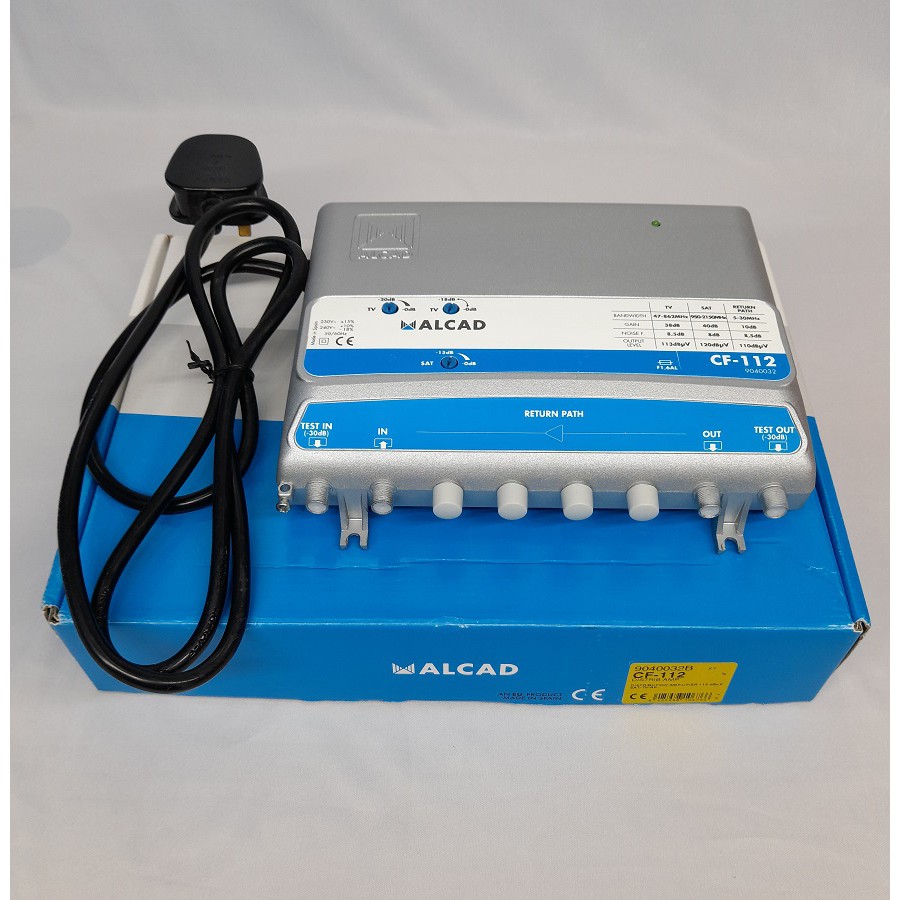 Alcad DA-711 Sat-IF Distribution amplifier TVAM501 | Dynamic EE Zone Sdn Bhd